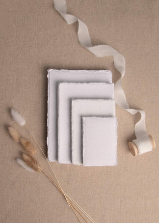 White Handmade Paper | Northern Printing Co | northernprintingco
