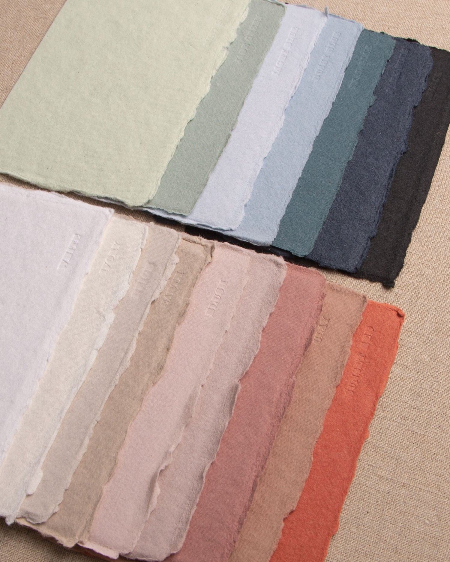 Basil Seed Handmade Paper | Northern Printing Co | northernprintingco