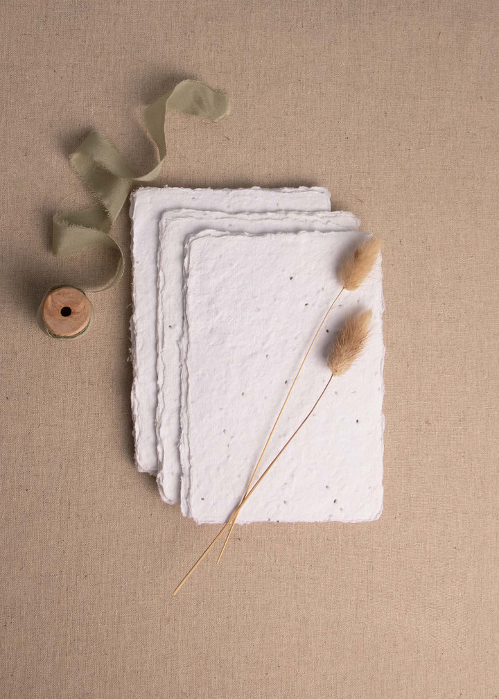 Handmade Paper Sheets | Deckled Edge | northernprintingco