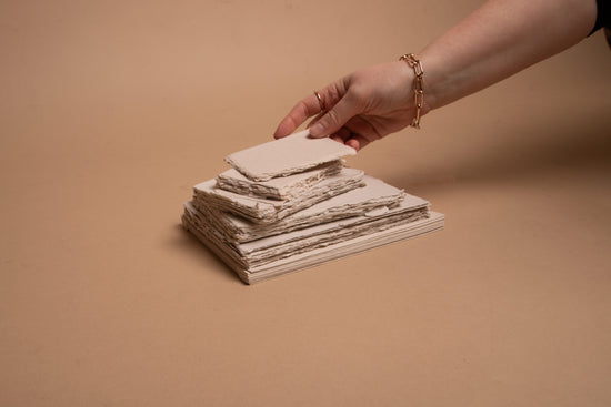 Beige Handmade Paper | northernprintingco